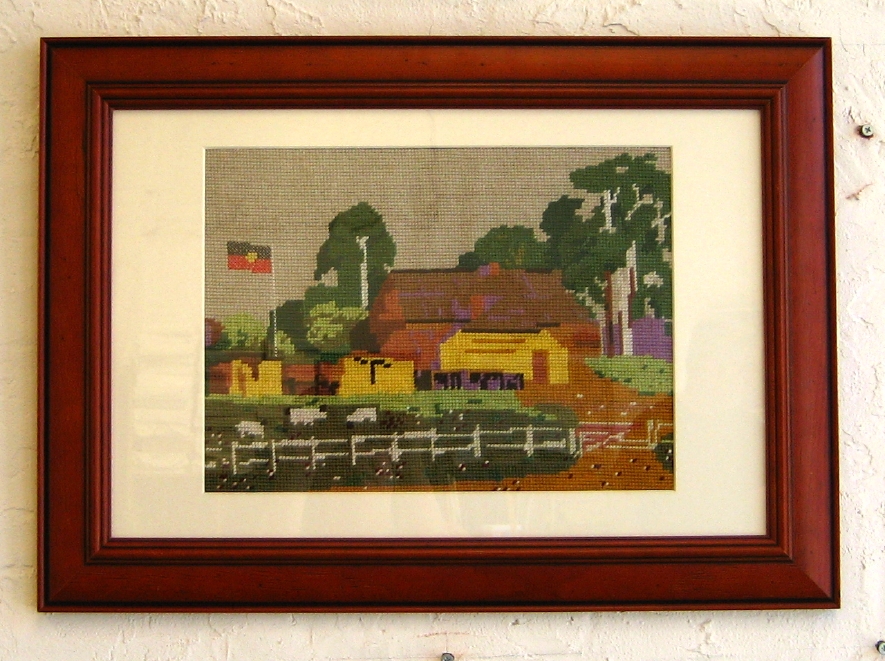 Oh Sorry, was that your land? - Radical Cross Stitch Radical Cross Stitch